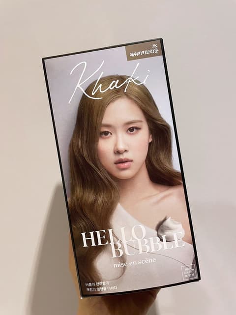 #分享 HELLO BUBBLE染髮劑 韓系霧感色超喜歡😍 - 美髮板 | Dcard