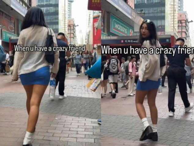 正妹香港地鐵站公然掀裙「露底」6秒片瘋傳 身份遭肉搜竟是台灣網紅 - SETN三立新聞網 (@setn54) | Dcard