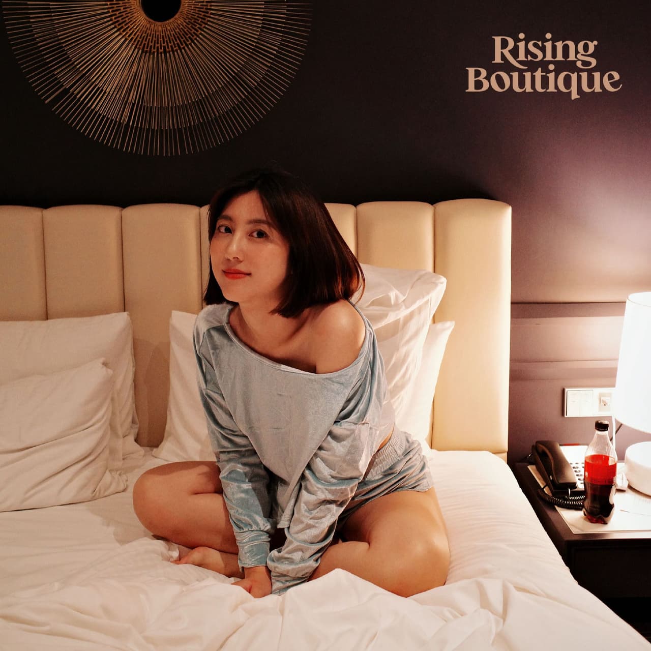 送客製化刺繡！！舒適和性感兼具的 Rising Boutique 法式睡衣🤍🩵 - 小明同學🌻 (@mying_1) | Dcard