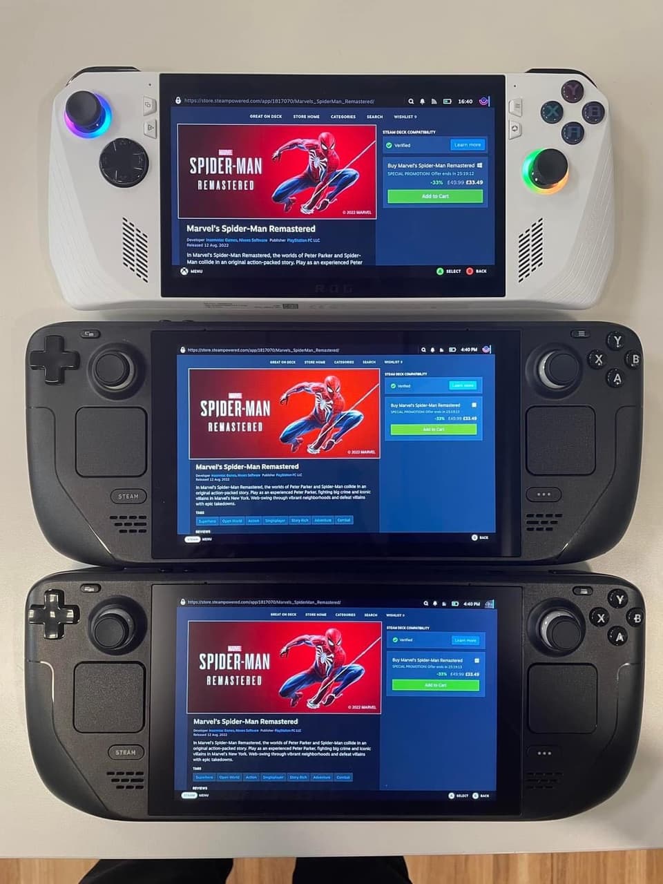 關於各式掌機一些個人想法..RogAlly,SteamDeck,Switch.... - 3C板 | Dcard