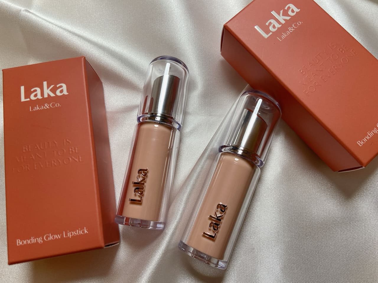 #試色 Laka玻璃光水潤唇膏#210、213試色 #社畜真心話 - 美妝板 | Dcard