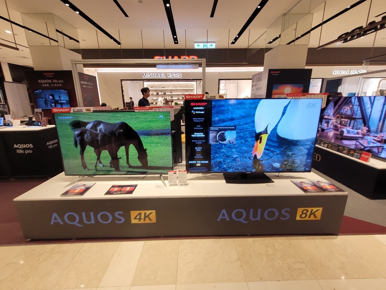 #分享 新光A8夏普快閃店XLED體驗 - 視聽設備板 | Dcard