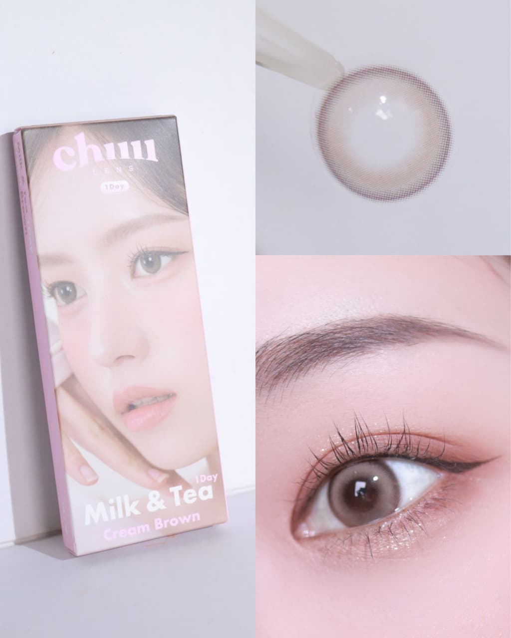chuu Lens 裡最喜歡的 Milk & Tea 系列終於出日拋啦😍（附實戴影片）奶油棕、奶油灰 - ianthe.C (@ian888 ...