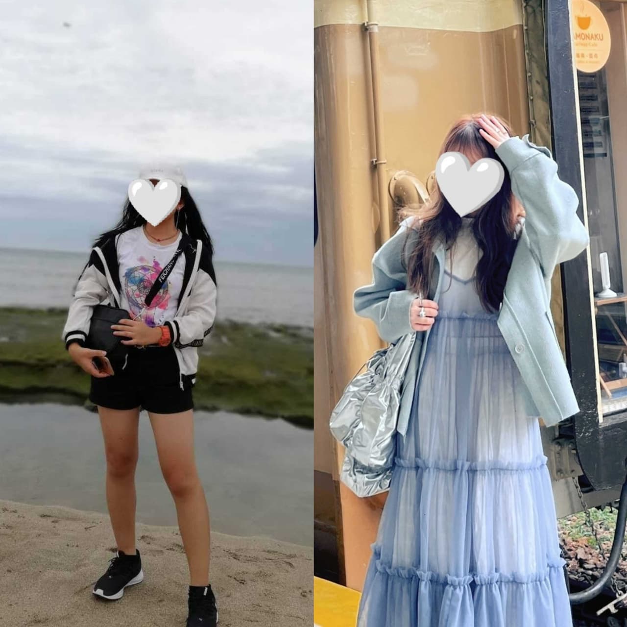 #分享 高一到大三的153𝒄𝒎穿搭進化史(｡･ω･｡)ﾉ♡ - 穿搭板 | Dcard