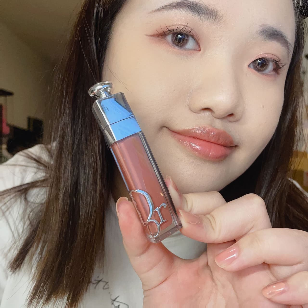 #試色 DIOR豐漾俏唇蜜 038和009 - 美妝板 | Dcard