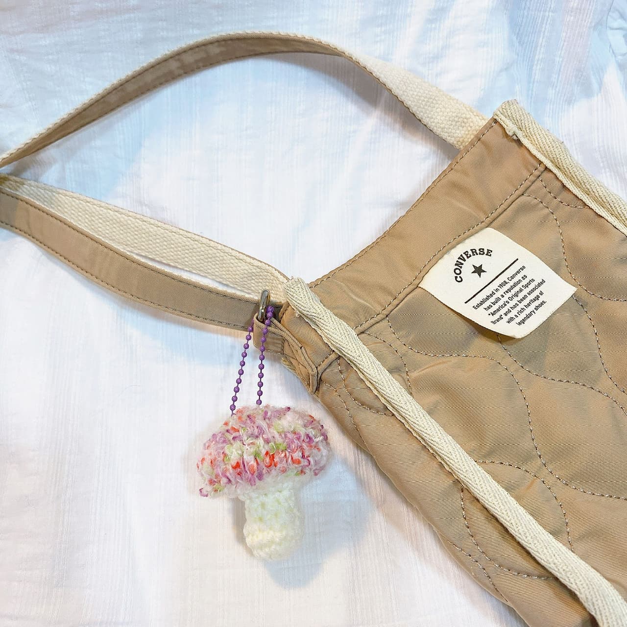 🍄 毛線編織｜小蘑菇吊飾 🍄 - 蔓蒂 ♡ (@mandy_mmm) | Dcard