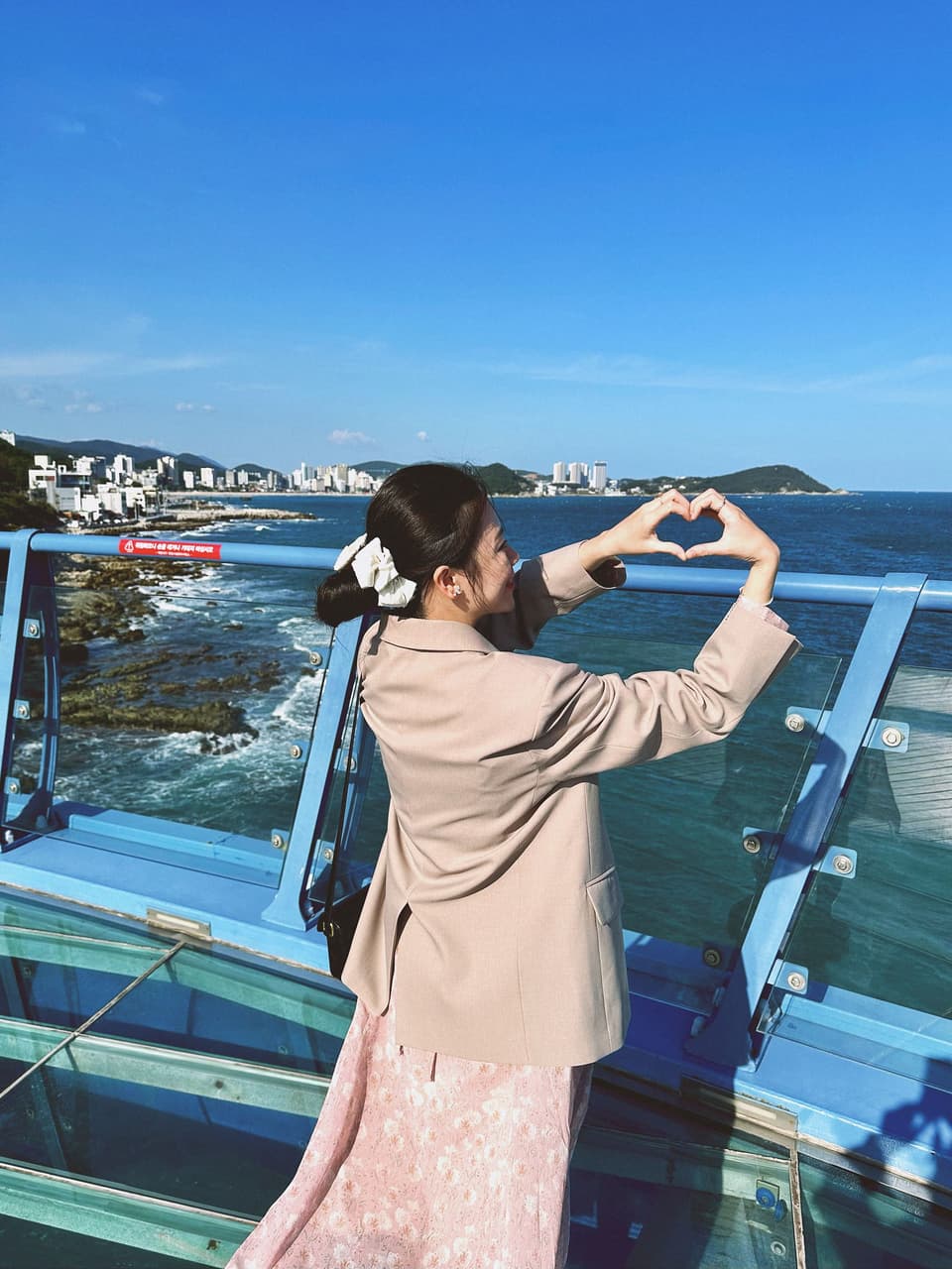 《韓國釜山》海濱列車出發！青沙浦 - 遊台灣。趣旅行 (@sandy_1995) | Dcard