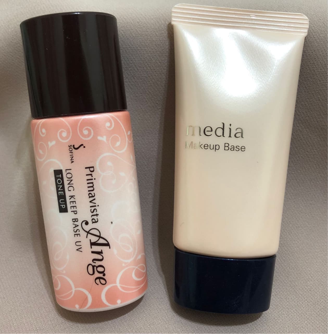 2款膚色妝前乳的小小心得評比 (媚點 VS SOFINA) - 美妝板 | Dcard
