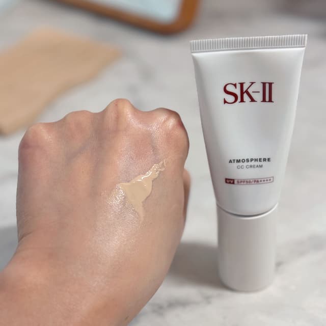 大推SK-II CC霜！5min輕鬆擁有天生好皮透明肌🫧！ - 美妝板 | Dcard