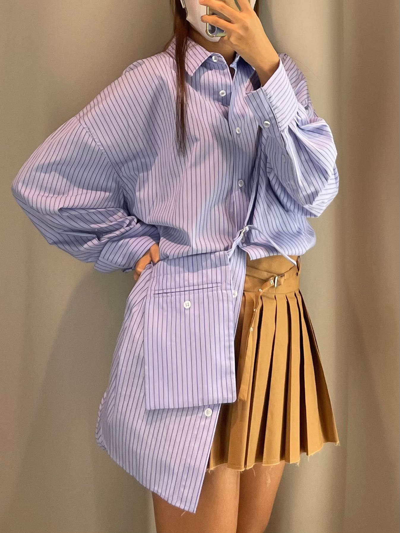 試穿四間服飾品牌的當季衣服！（ZARA、H&M、Bershka、GU) - 穿搭板 | Dcard