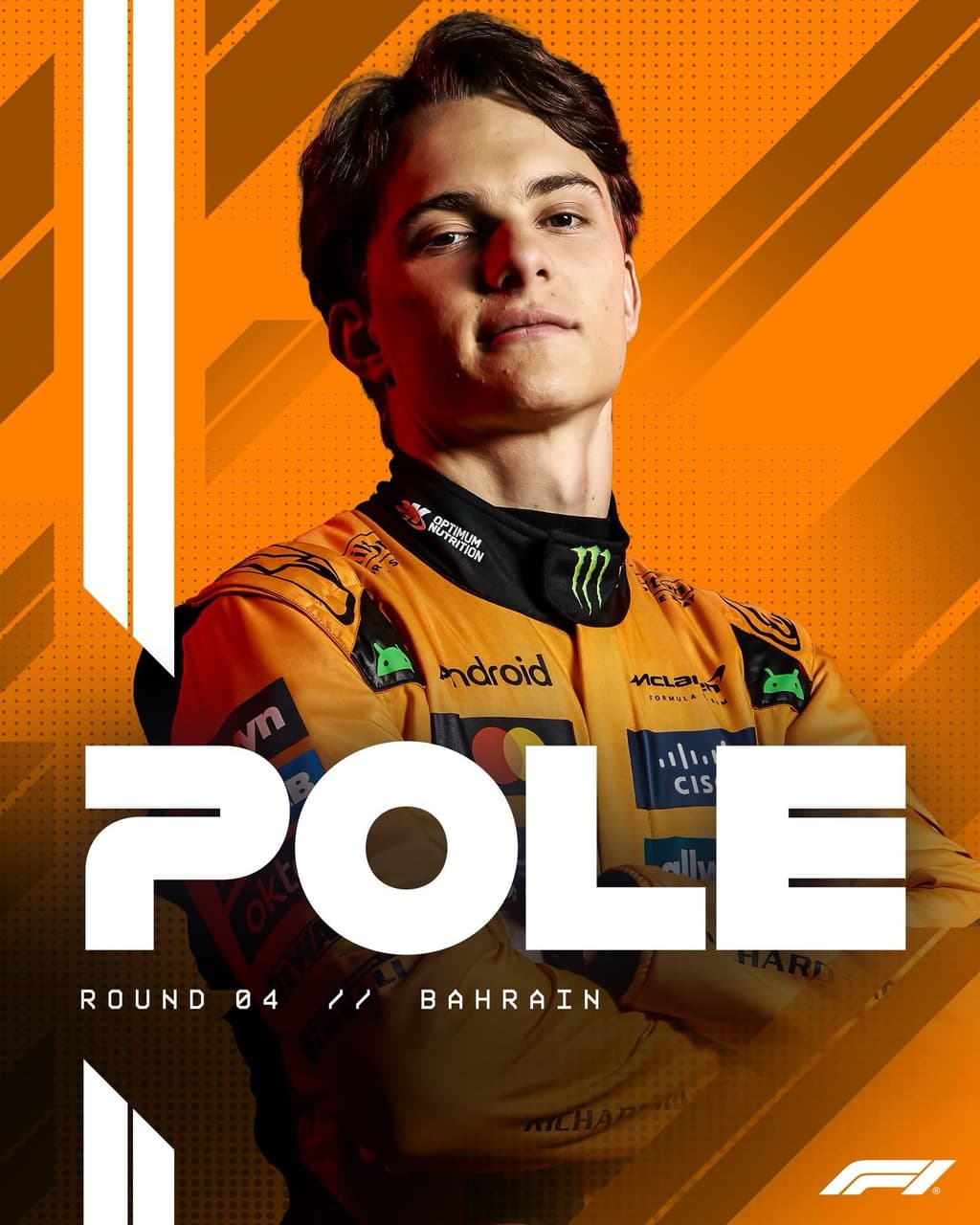 2025 F1 巴林大獎賽，OSCAR PIASTRI 拿到排位賽第一，他會成為木瓜車隊新共主嗎? - 柏青哥 (@bochin) | Dcard