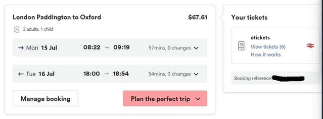 半價，牛津倫敦車票(return tickets from London to Oxford for 2 adults & 1 child) - 歐洲生活板 | Dcard