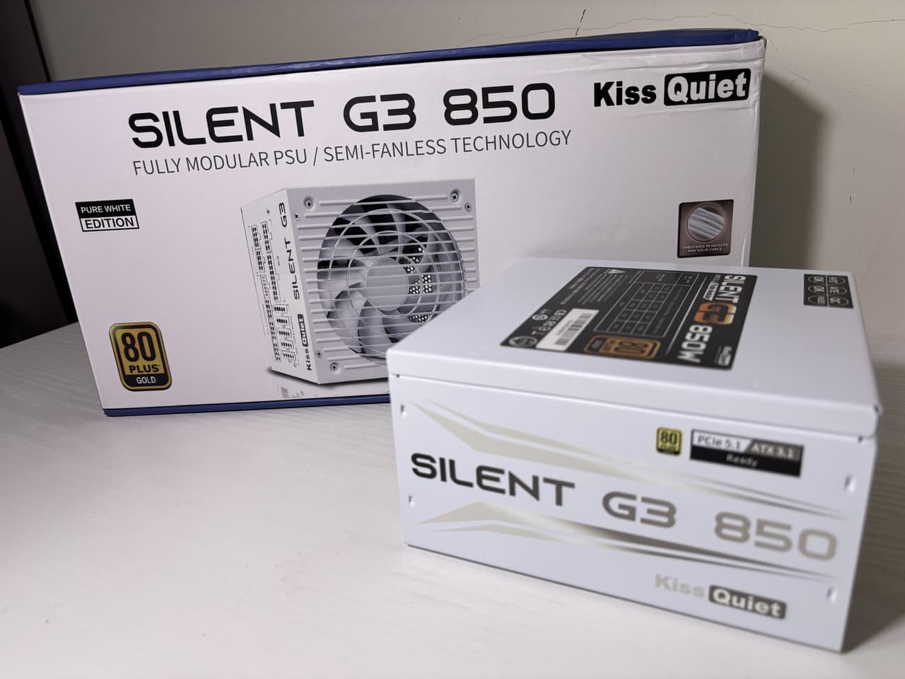 【開箱】「電源，新起之秀！」Kiss Quiet Silent G3 850W 白色電源供應器 - 3C板 | Dcard
