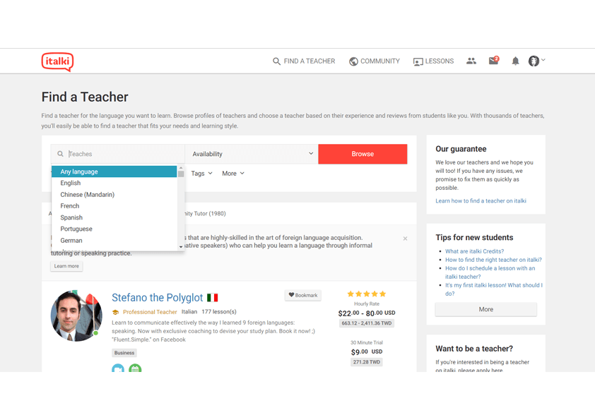 #推薦 Italki自學網站 - 語言板 | Dcard