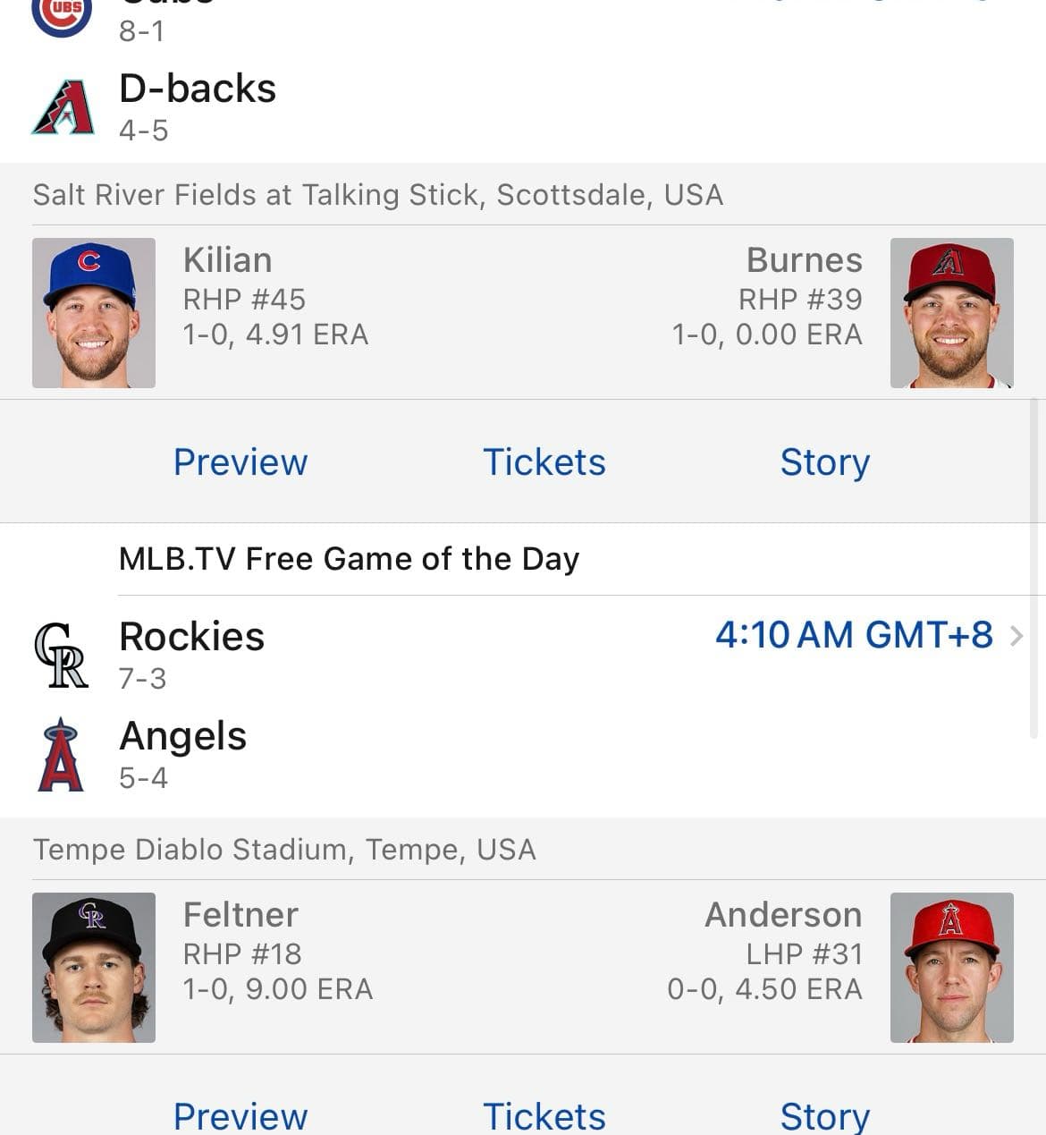 #自由討論 2025/3/4 MLB 春訓 先發投手（12 場） - MLB板 | Dcard