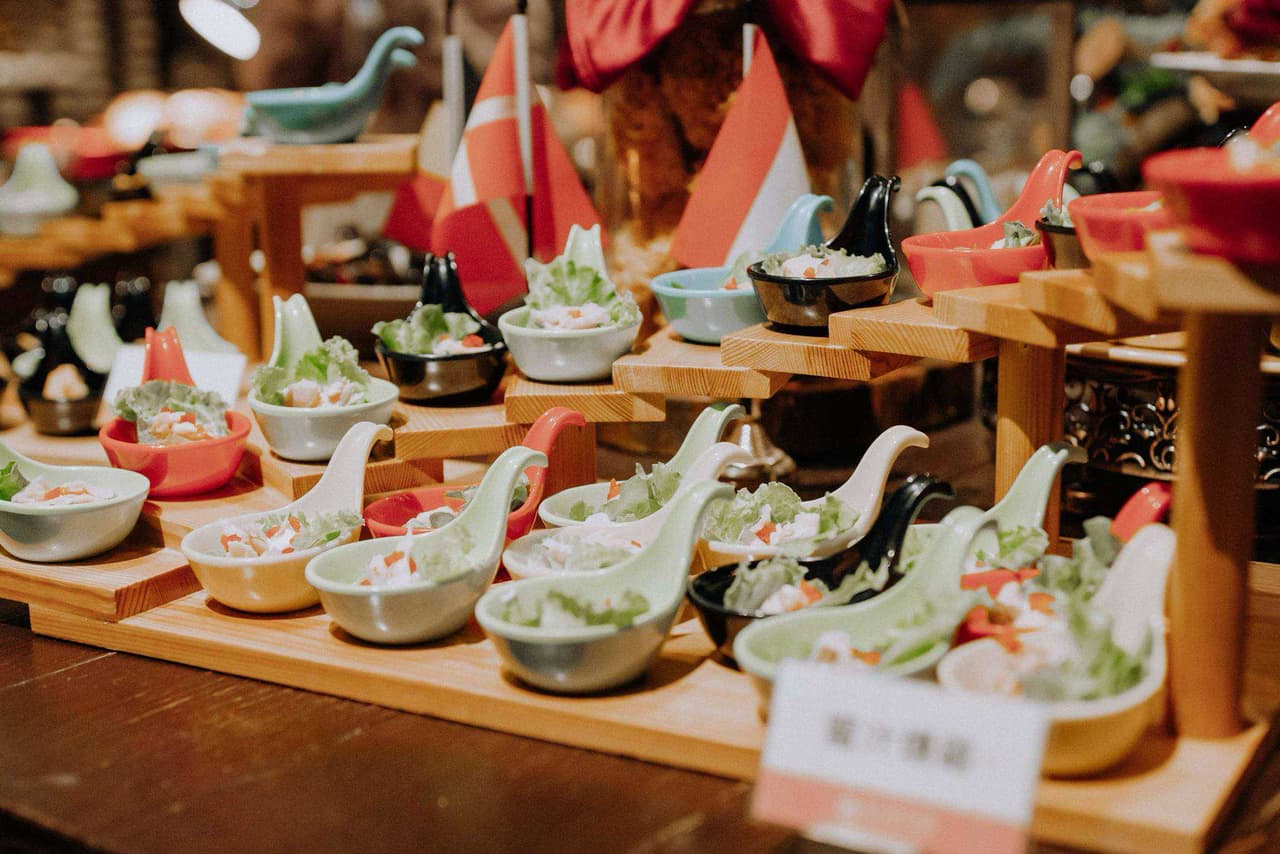 吃貨新娘的類美式婚宴buffet - 結婚板 | Dcard