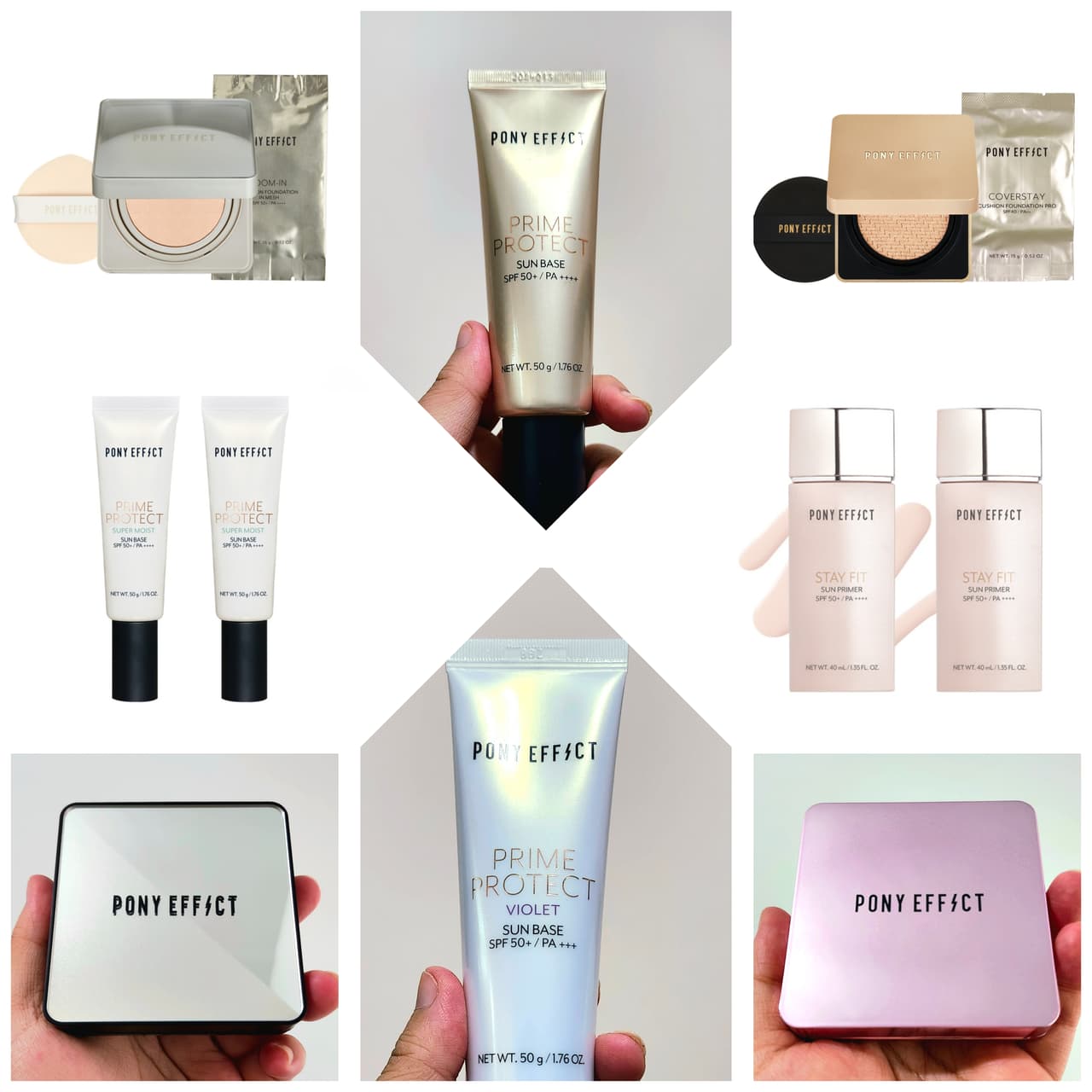 #抽獎 pony effect 8款熱門氣墊＆妝前乳綜合評比 - 錢包在哭 (@phoebe0852) | Dcard