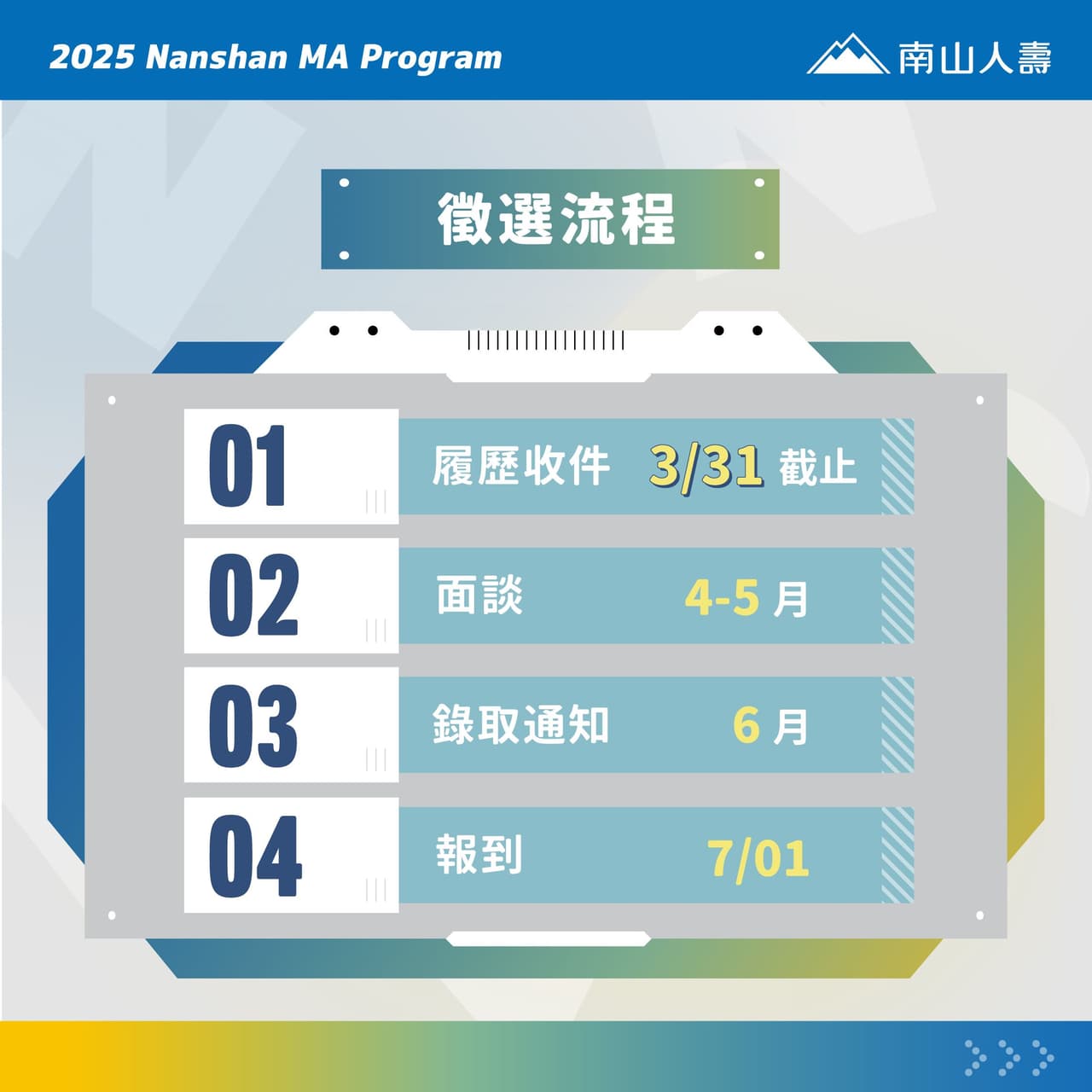 #資訊 2025南山人壽MA儲備幹部 & 實習生校園徵才說明會 - 工作板 | Dcard