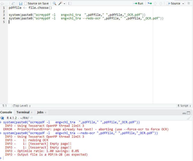 PDF免費文字辨識(OCR) ocrmypdf - 阿好伯 (@a_hao_bo) | Dcard