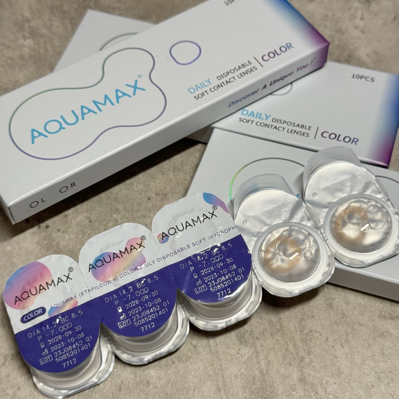 不允許還有人不知道！一盒才$150的AQUAMAX彩色日拋 - 隱形眼鏡板 | Dcard