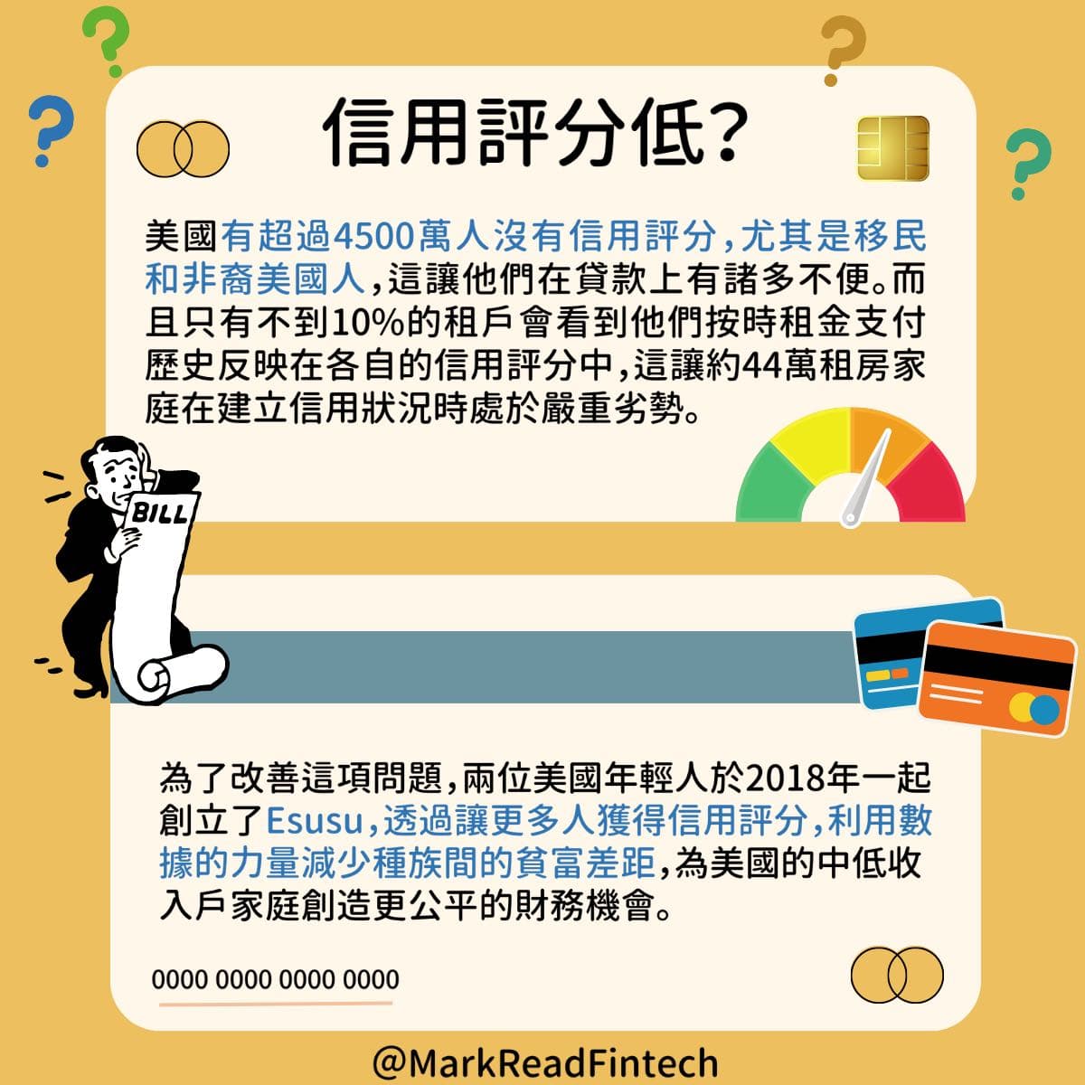 🧰 美國信用評分的新標準？ - 馬克解讀金融科技 (@markreadfintech) | Dcard
