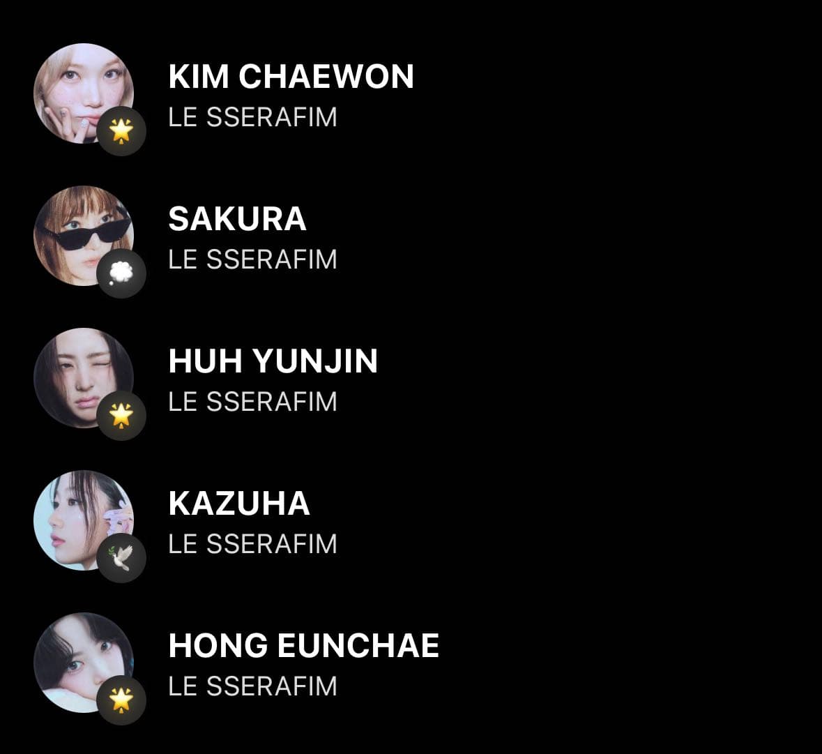 #情報 LE SSERAFIM Weverse DM 正式開啟 - LE SSERAFIM板 | Dcard