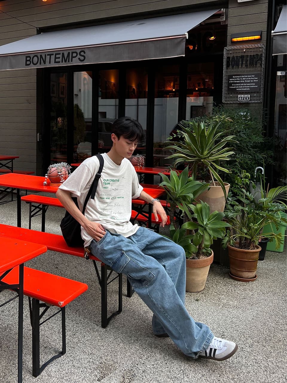 #分享 韓國留學_ 炎炎夏日 韓系穿搭 _ unisex - 穿搭板 | Dcard