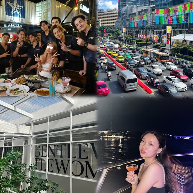 #國外 泰國曼谷自由行Day5-7🇹🇭（湄南河船上晚餐、男模網紅餐廳、泰式按摩、KPOP夜店+猛男夜店） - 旅遊板 | Dcard