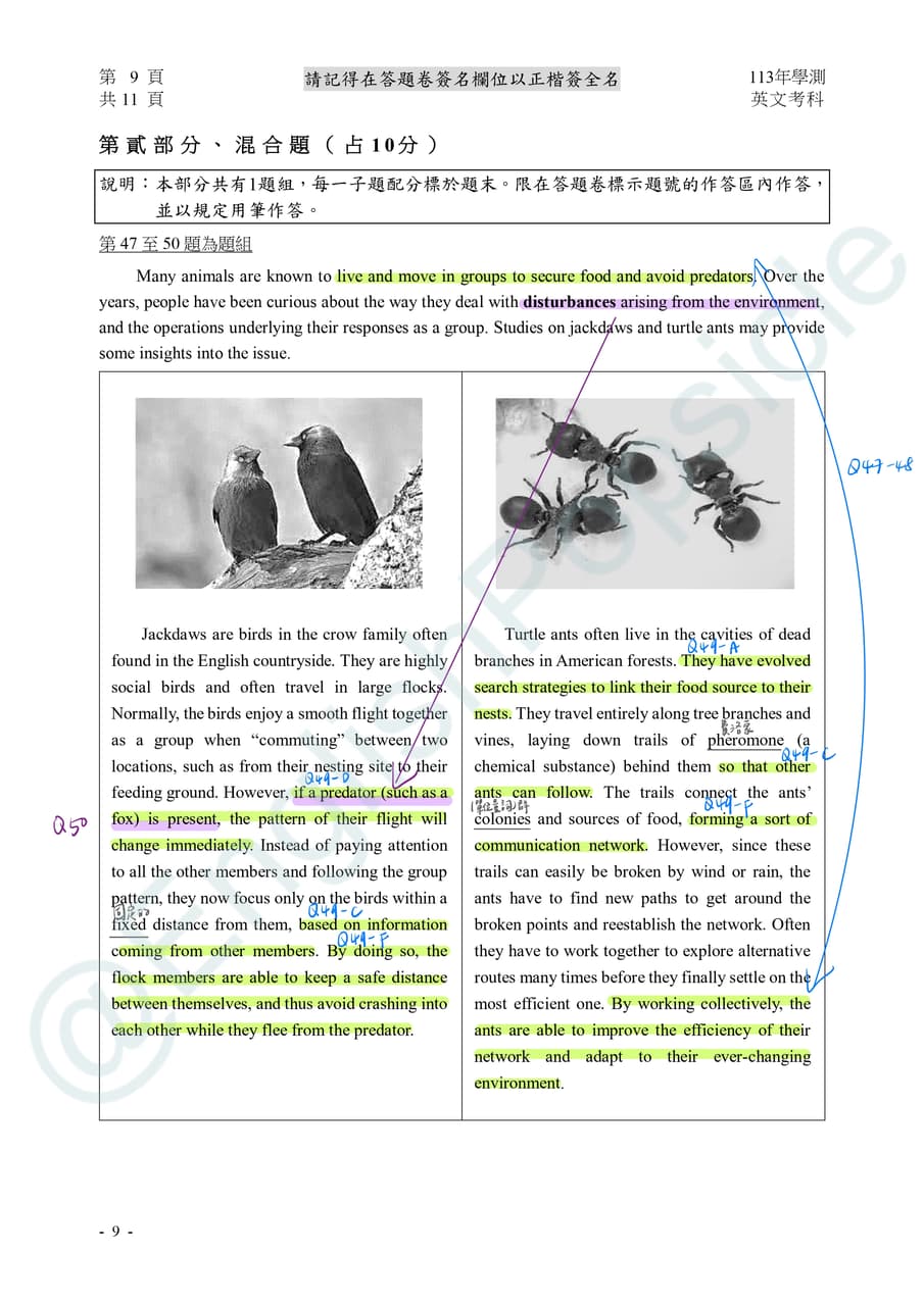 113學測英文參考詳解(Dcard ONLY) #圖多 - 考試板 | Dcard