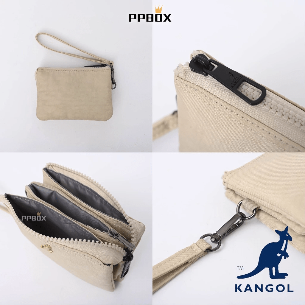 【KANGOL袋鼠零錢包推薦】Dcard/PTT 網友大推 時尚百搭的質感小物👉🏻KANGOL袋鼠零錢包 三層皮夾防水手拿包 ️ - DoReMi (@eleganru) | Dcard