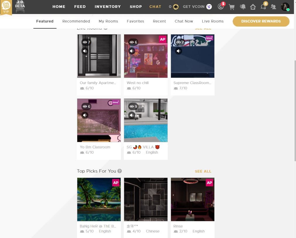 #分享 簡單分享IMVU BETA版 - 手遊板 | Dcard