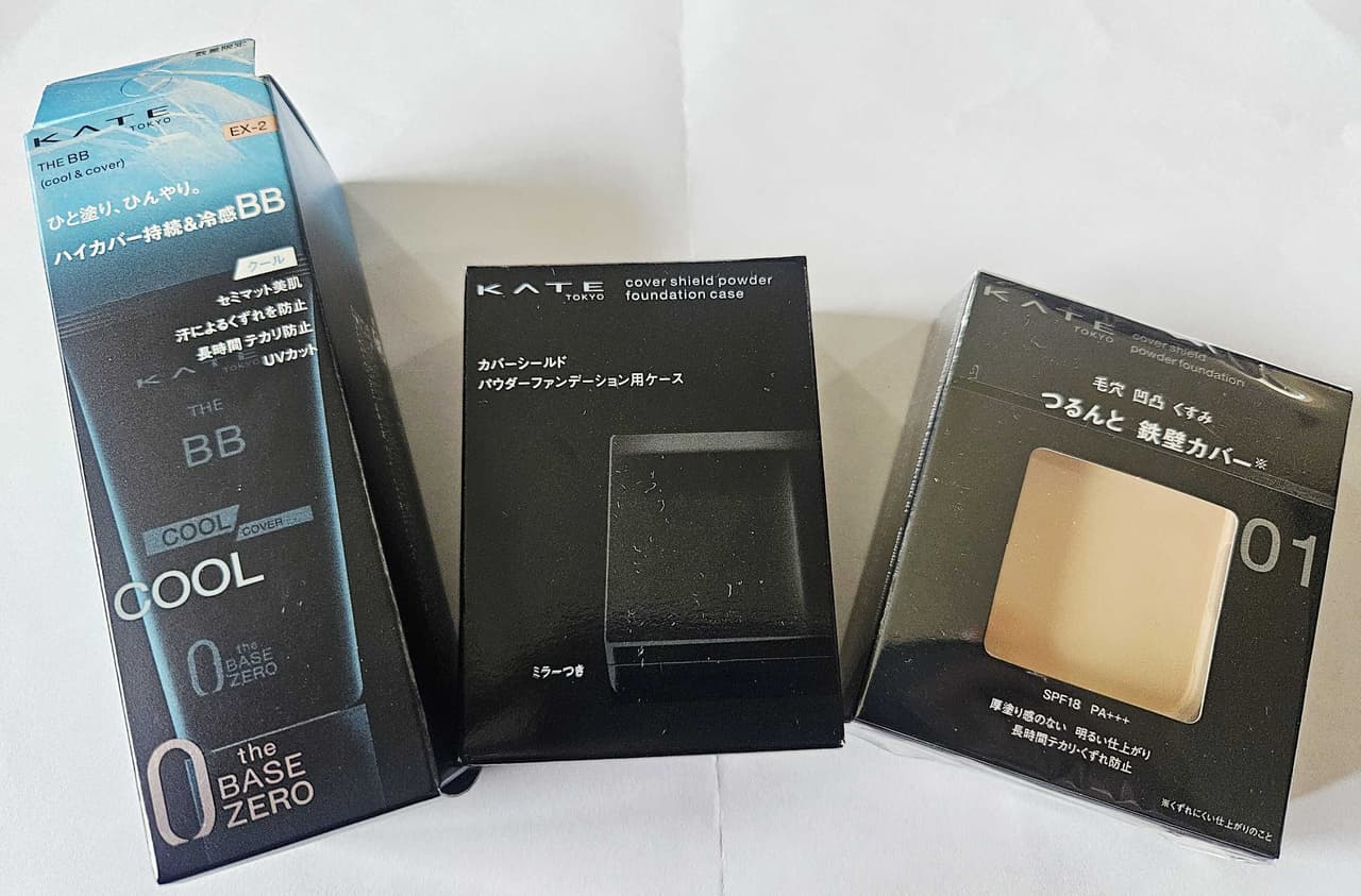 🌟夏日涼感遮瑕底妝開箱！KATE BB霜＆粉餅實測心得 - 雨過天晴 (@j4sunnyday) | Dcard