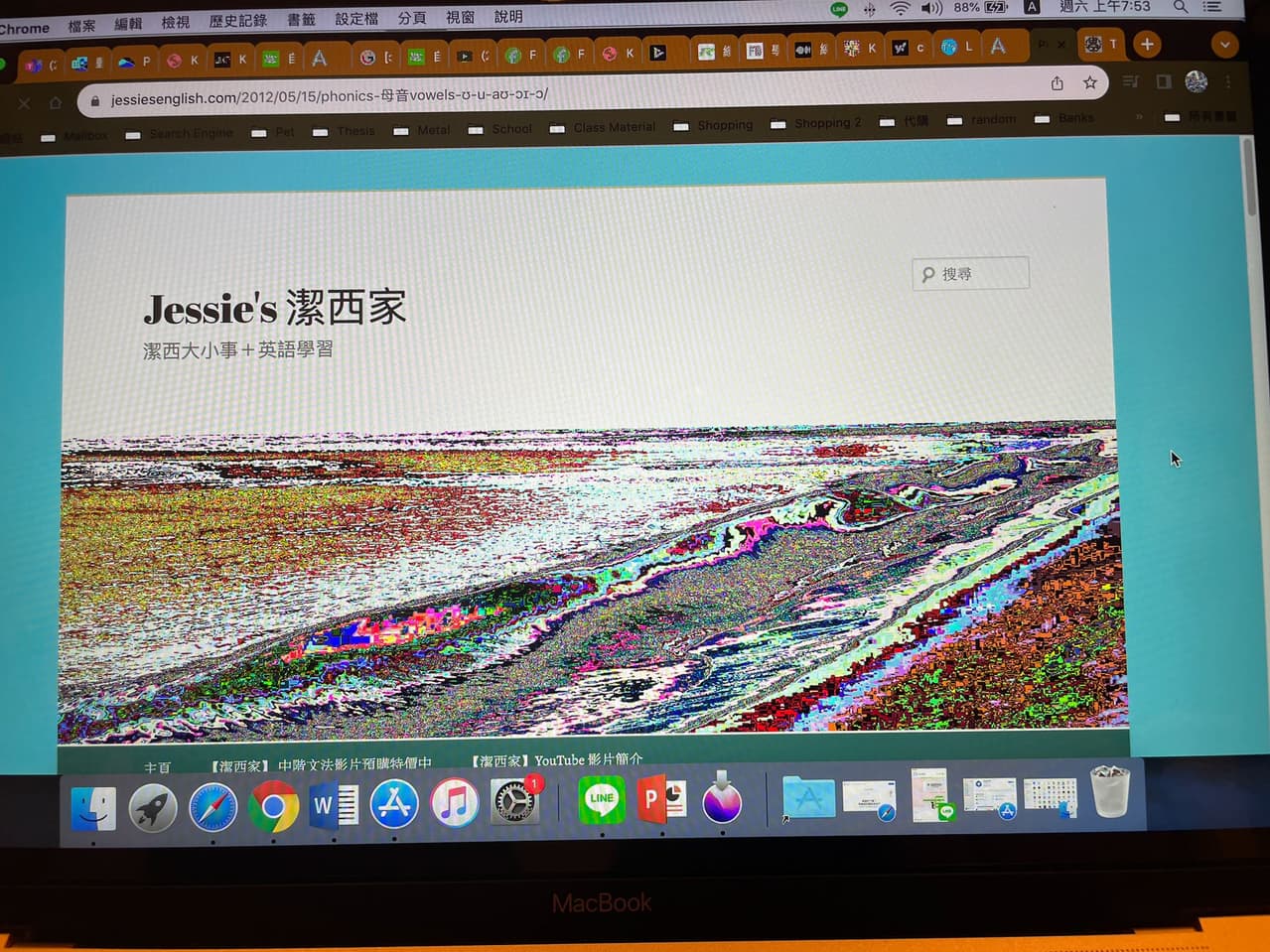 #Mac 求救🆘MacBook的Google Chrome顏色變這樣 - Apple板 | Dcard