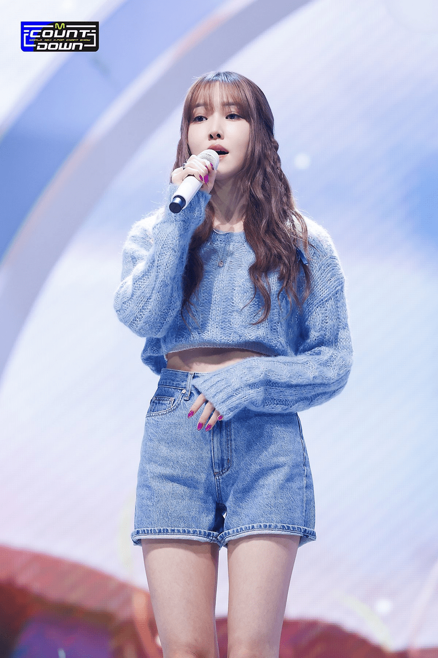 #更新 230314 [M COUNTDOWN] 230309 YUJU - 桃花 + Without U 現場照片 - GFRIEND板 ...