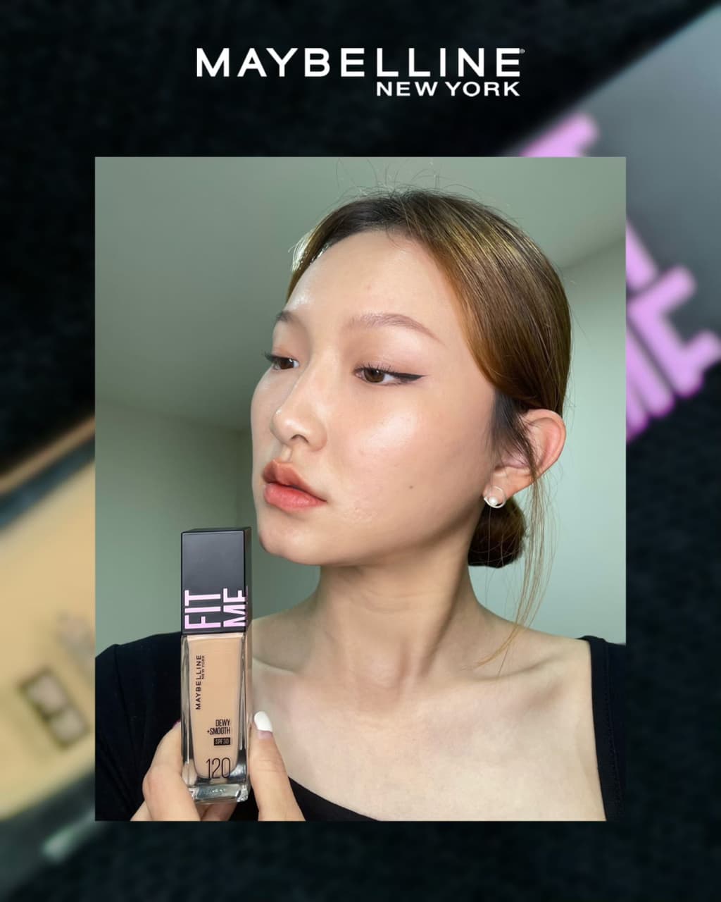 在找光澤 及保濕💧底妝的人這篇就是你想爬到的文‼️｜MAYBELLINE小粉瓶 - 我的舌頭會抽筋👅 (@yiyun_) | Dcard