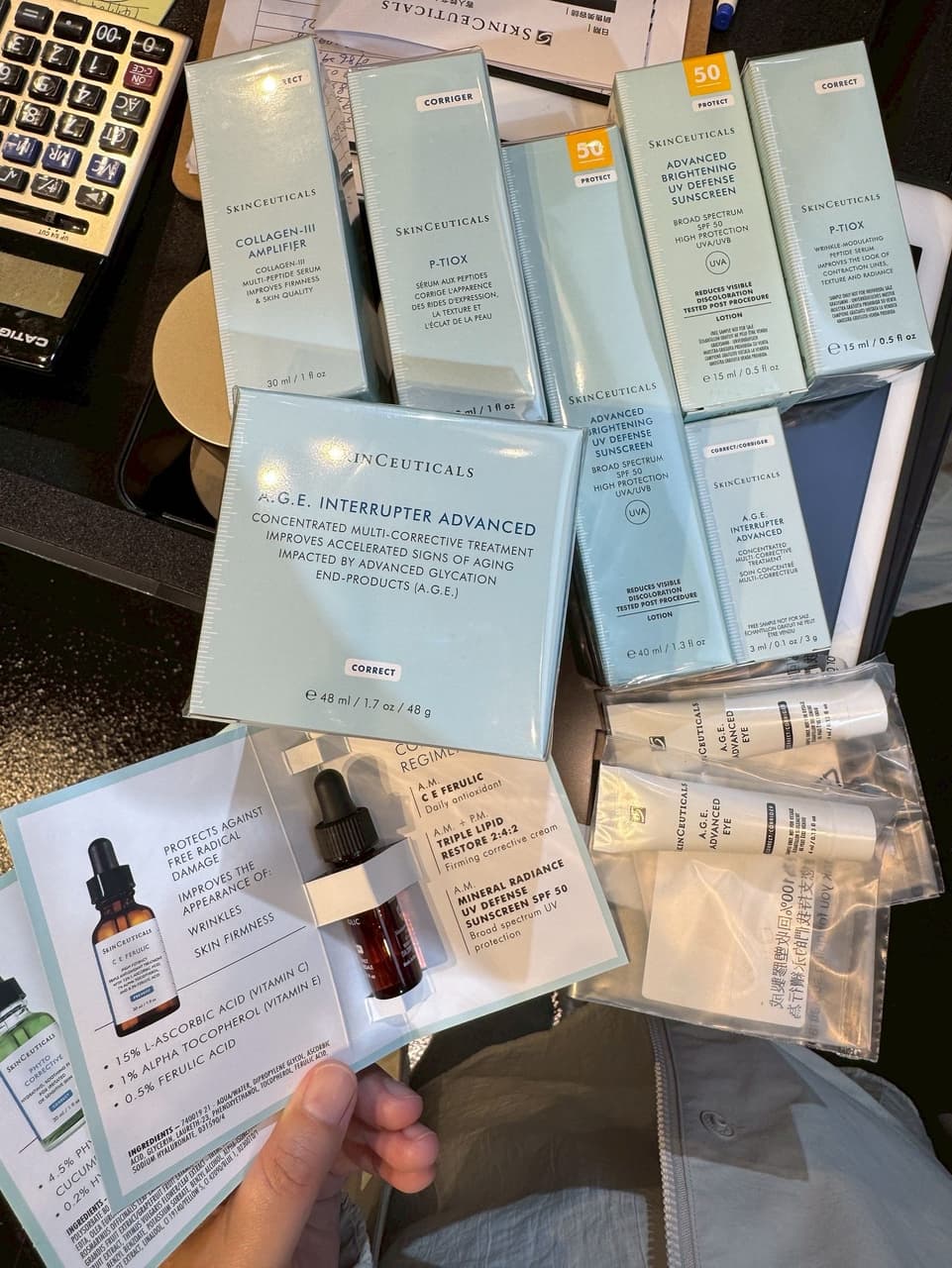 #分享 修麗可快閃店檢測 feat.大豐收CE.PTIOX.AGE霜 - 美妝板 | Dcard