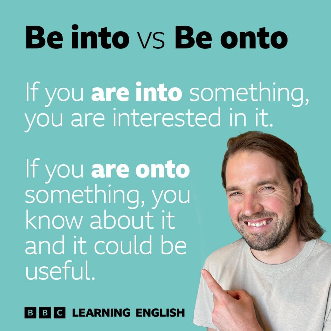 #雅思 be into vs. be onto - rossiielts (@rossilee) | Dcard