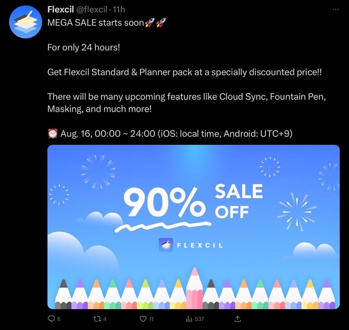 筆記軟體Flexcil 大特價 - 3C板 | Dcard