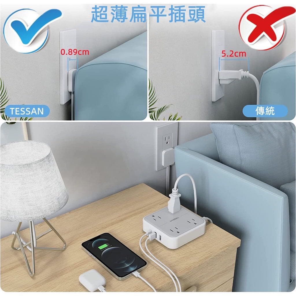 插座位置太難找？試試看這款插座延長線🤩 - 曼蒂小姐 (@msmandy) | Dcard