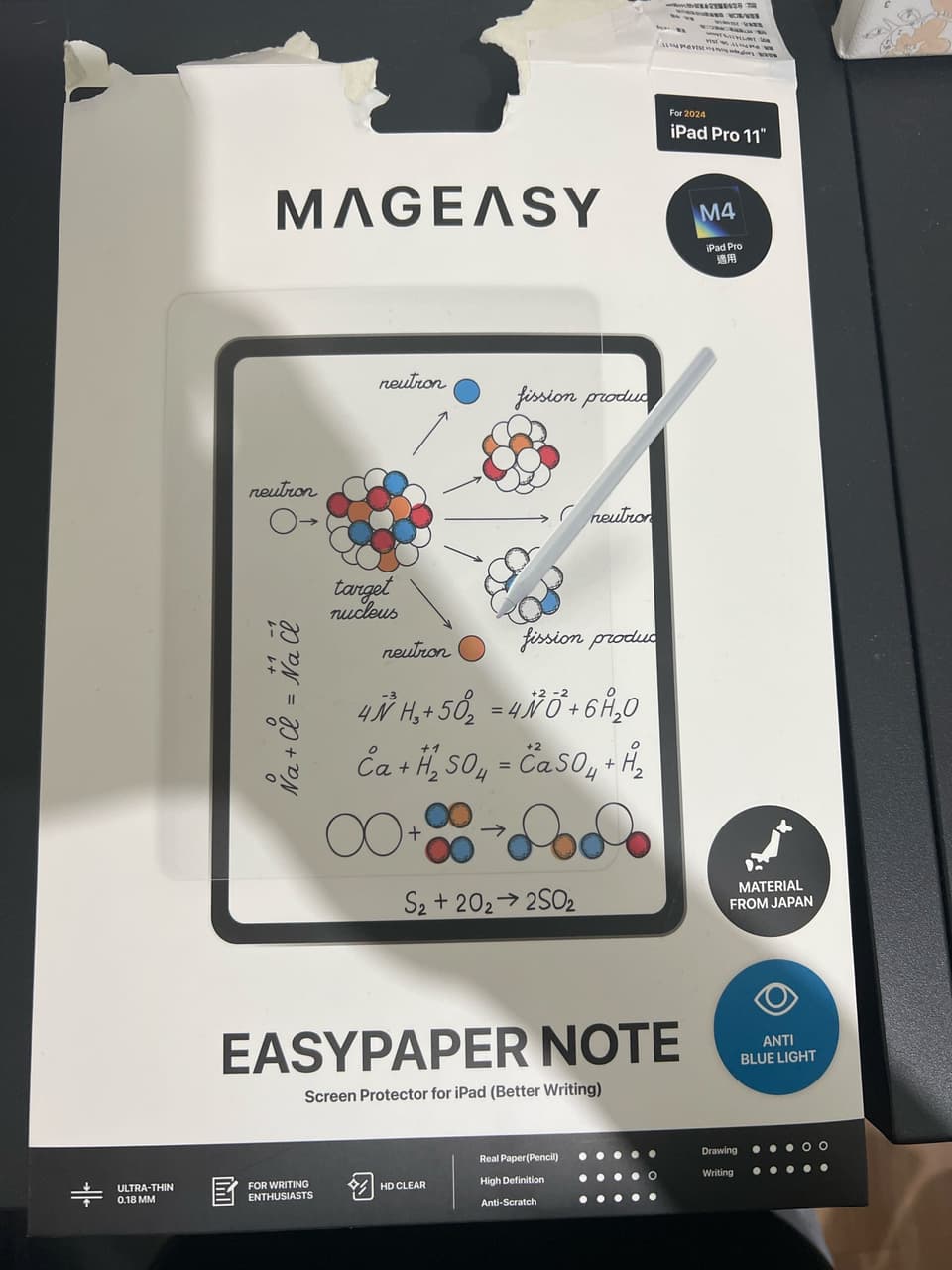 #我要賣 ipad pro 2024類紙膜mageasy easypaper note - 二手交易板 | Dcard
