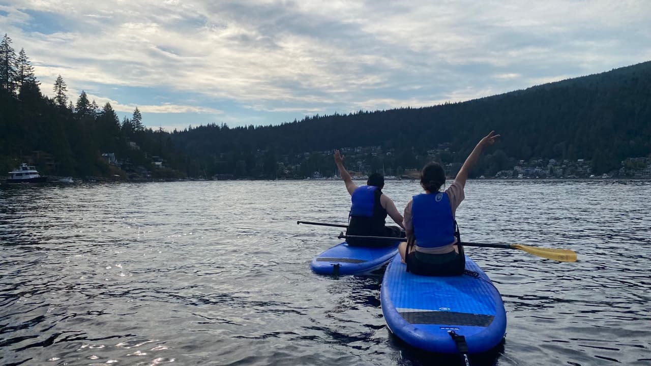溫哥華 SUP 在 DEEP COVE體驗！ - 旅遊板 | Dcard