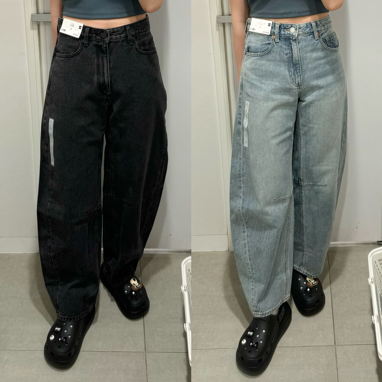 更）超紅的GU錐形褲全4色試穿！ - 穿搭板 | Dcard