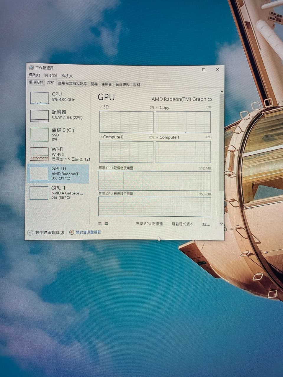 想問一下工作管理員GPU變成內顯怎麼辦 - 3C板 | Dcard