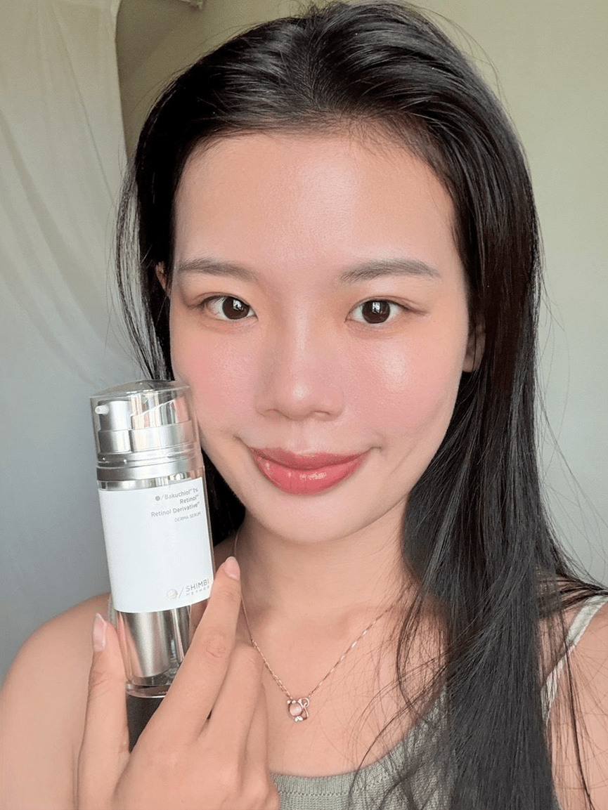 #開箱 #開箱 用了14天！這瓶日本SHIMBI METHOD的溫和A醇竟然讓我素顏皮膚變澎亮？超有感撫紋+毛孔救星分享 - 美妝板 | Dcard