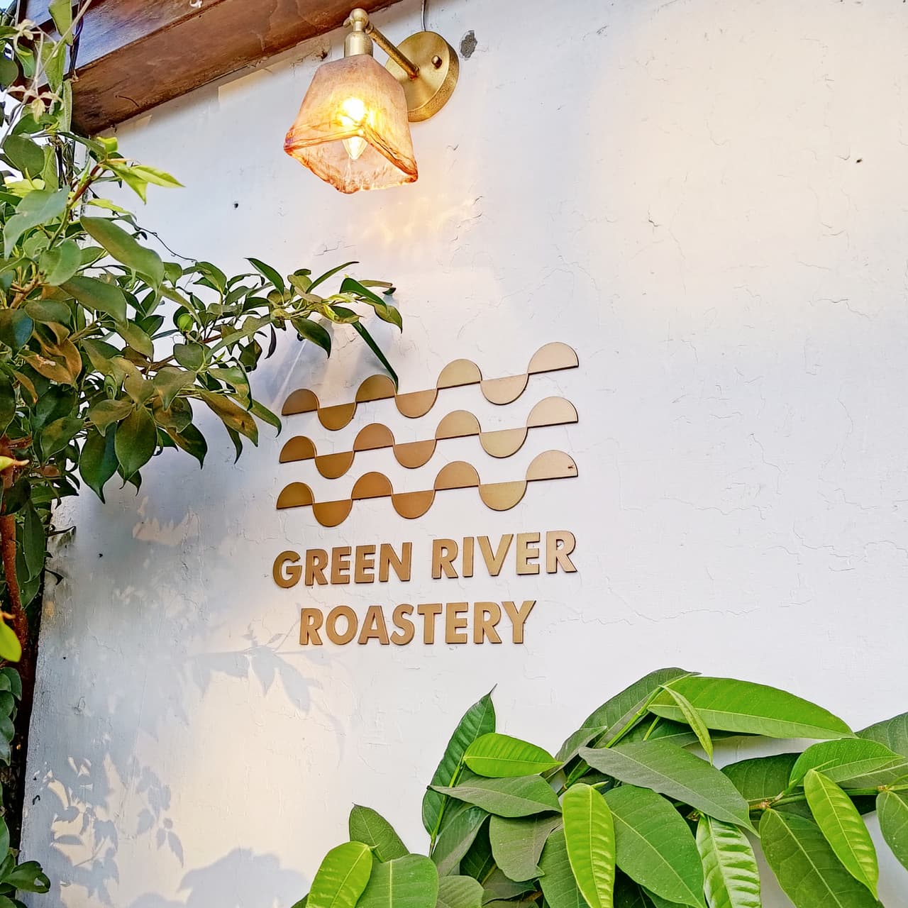 #分享 一秒來到日本咖啡廳 #綠河 Green River Roastery - 美食板 | Dcard