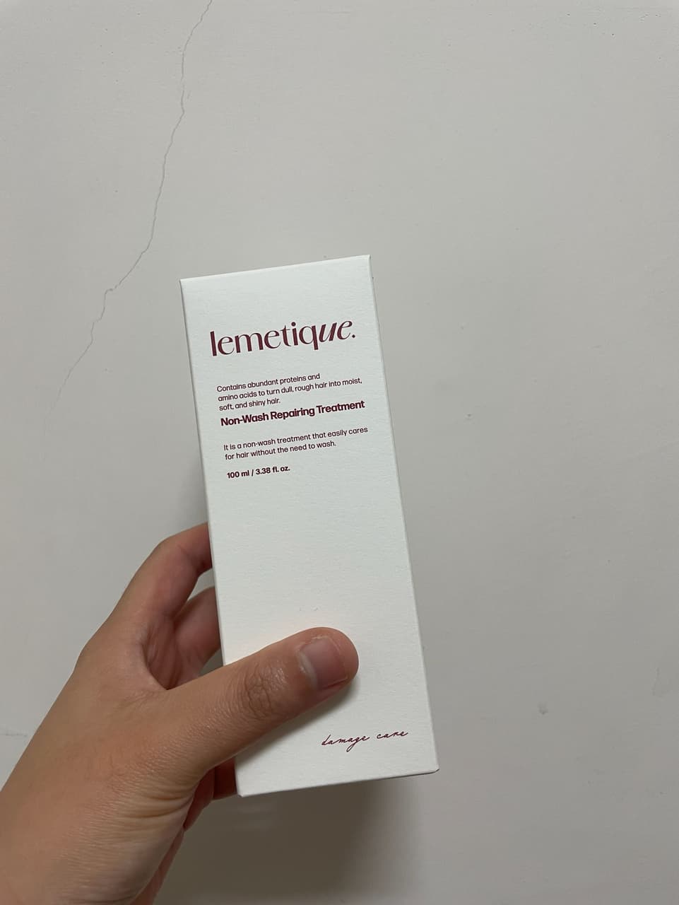 #分享 韓國🇰🇷 Lemetique 免沖洗護髮素 使用心得💕 - Jamie (@johnlonewu) | Dcard