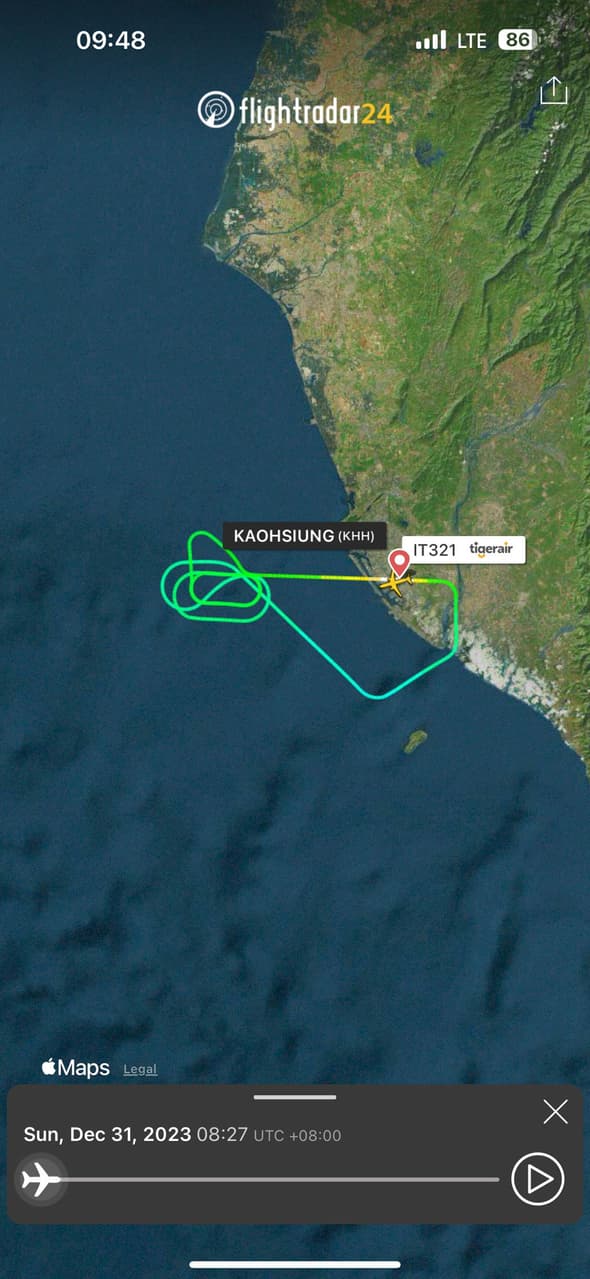 #飛行紀錄 虎航IT321 高雄 Air Return - 航空板 | Dcard