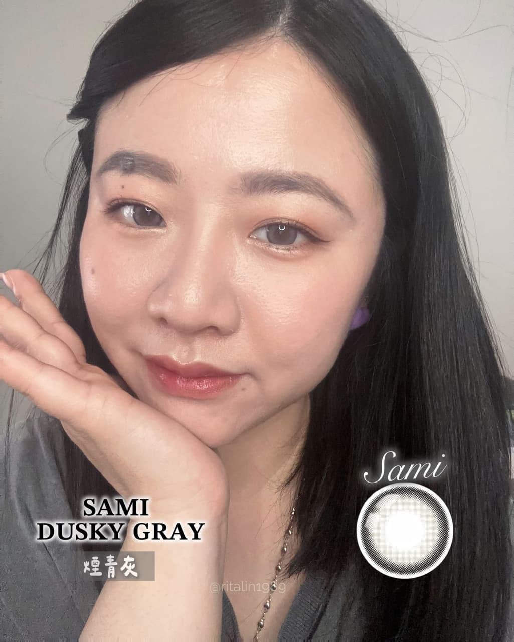 ♡晶瞳CRYSTE ｜𝐒𝐀𝐌𝐈佐美 日系隱形眼鏡推薦ꫛꫀꪝ💞 - Rita (@ritabeauty) | Dcard