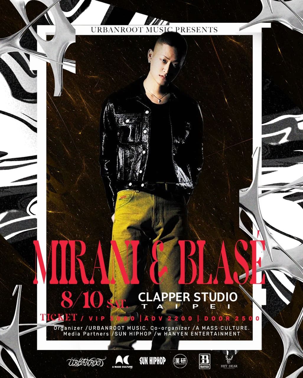MIRANI & BLASÉ Live in Taipei 】★8/10 臺北三創Clapper Studio - 嘻哈板 | Dcard