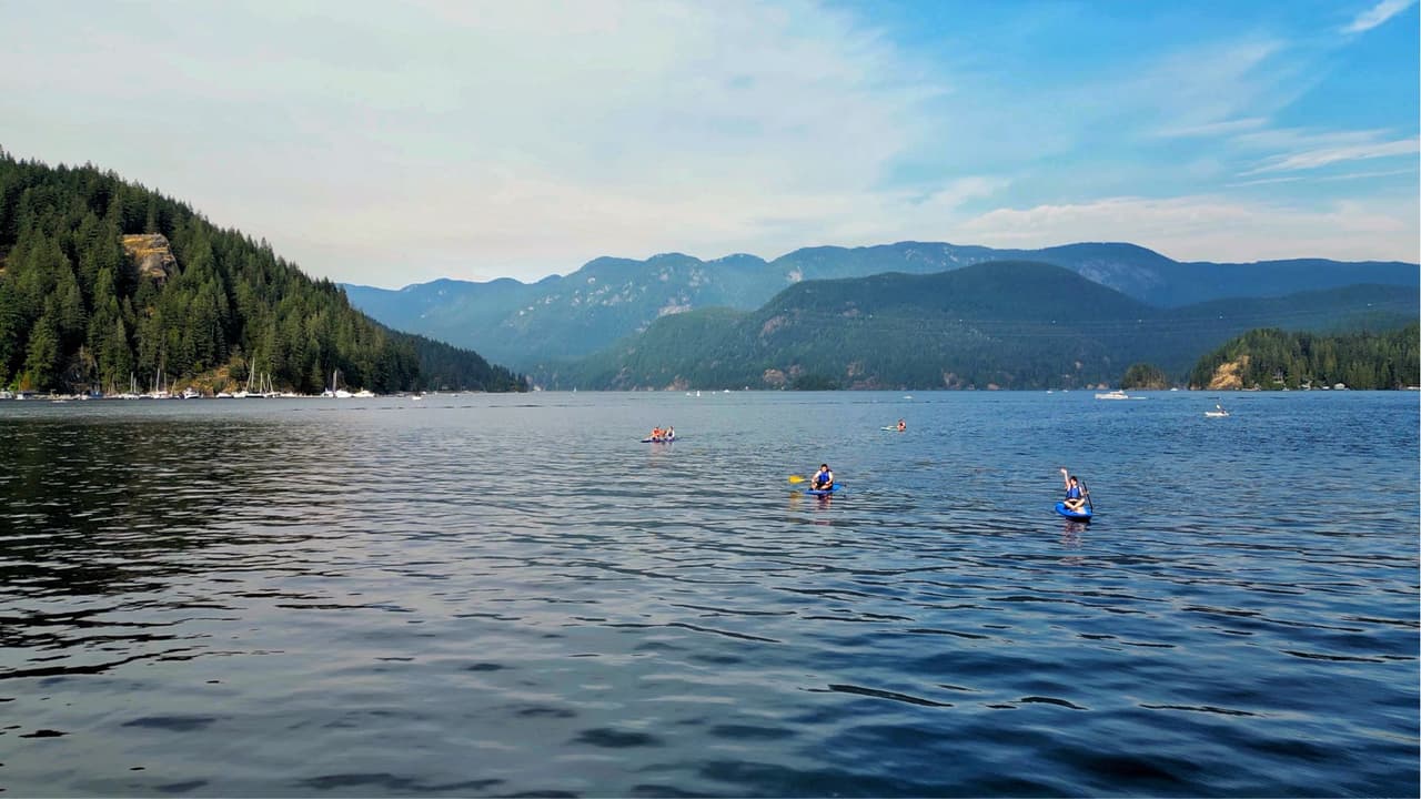 溫哥華 SUP 在 DEEP COVE體驗！ - 旅遊板 | Dcard